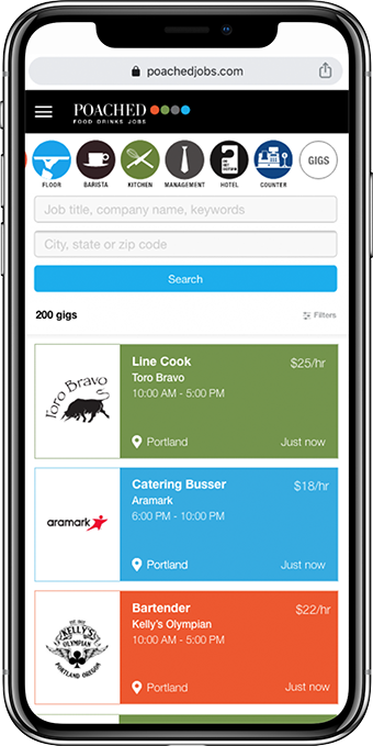 Poached | The Nation's Leading Hospitality Jobs Marketplace